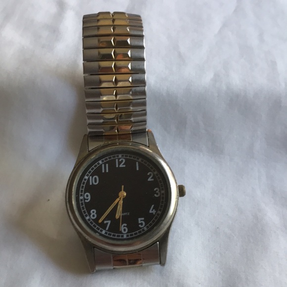 Accessories | Mens Quartz Watch With Silver And Gold Stainless Steel ...